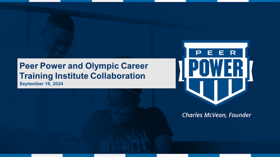 Peer Power - Pathways to Adult Success